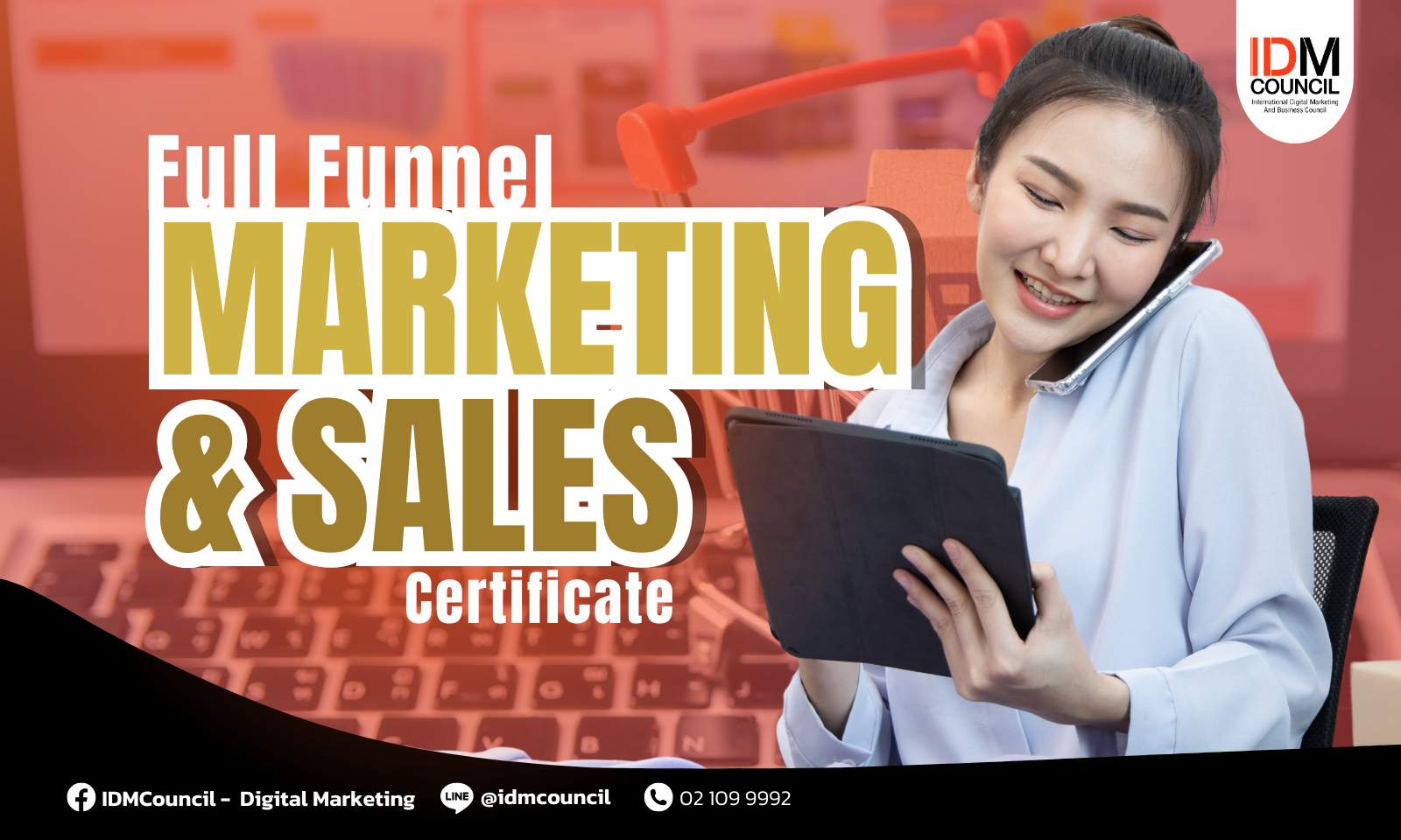 Digital Marketing & Sales Certificate | พิชิตยอดขายทั้ง